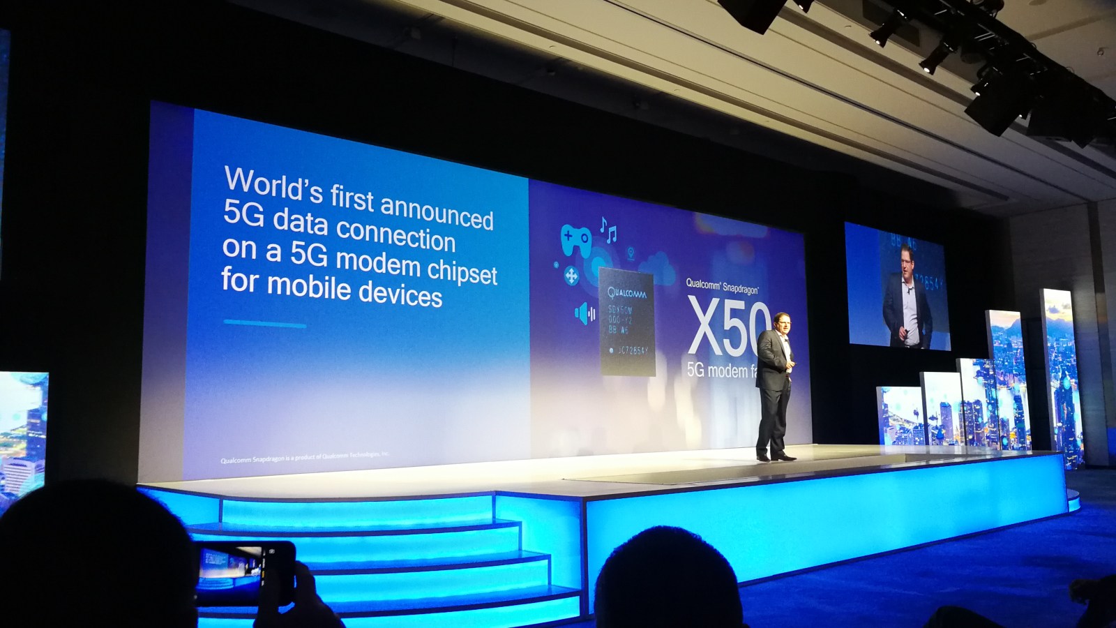 Qualcomm Snapdragon X50 : le modem 5G est prêt pour les smartphones ...
