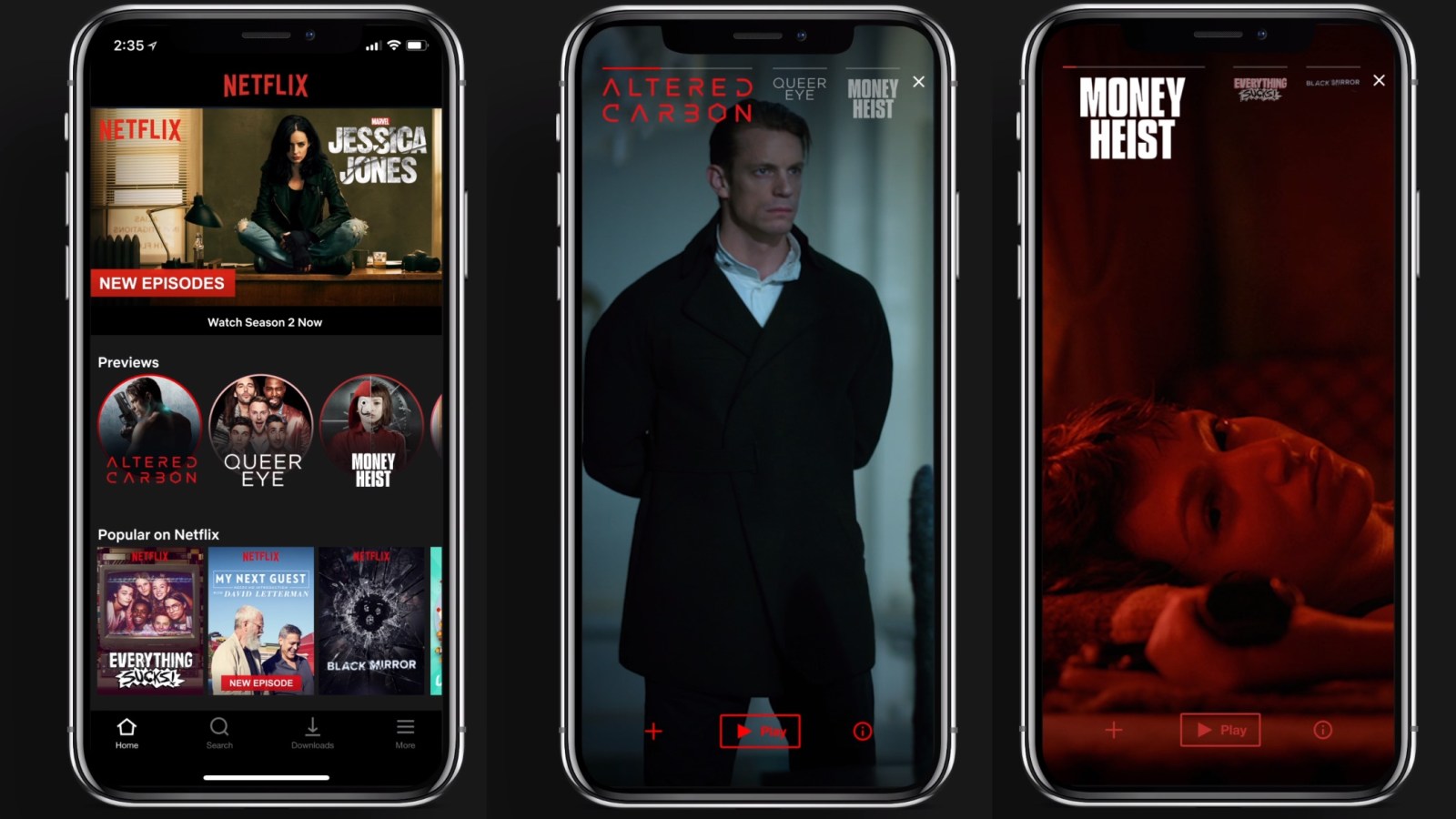 Pour les smartphones, Netflix va proposer des vidéos au format vertical