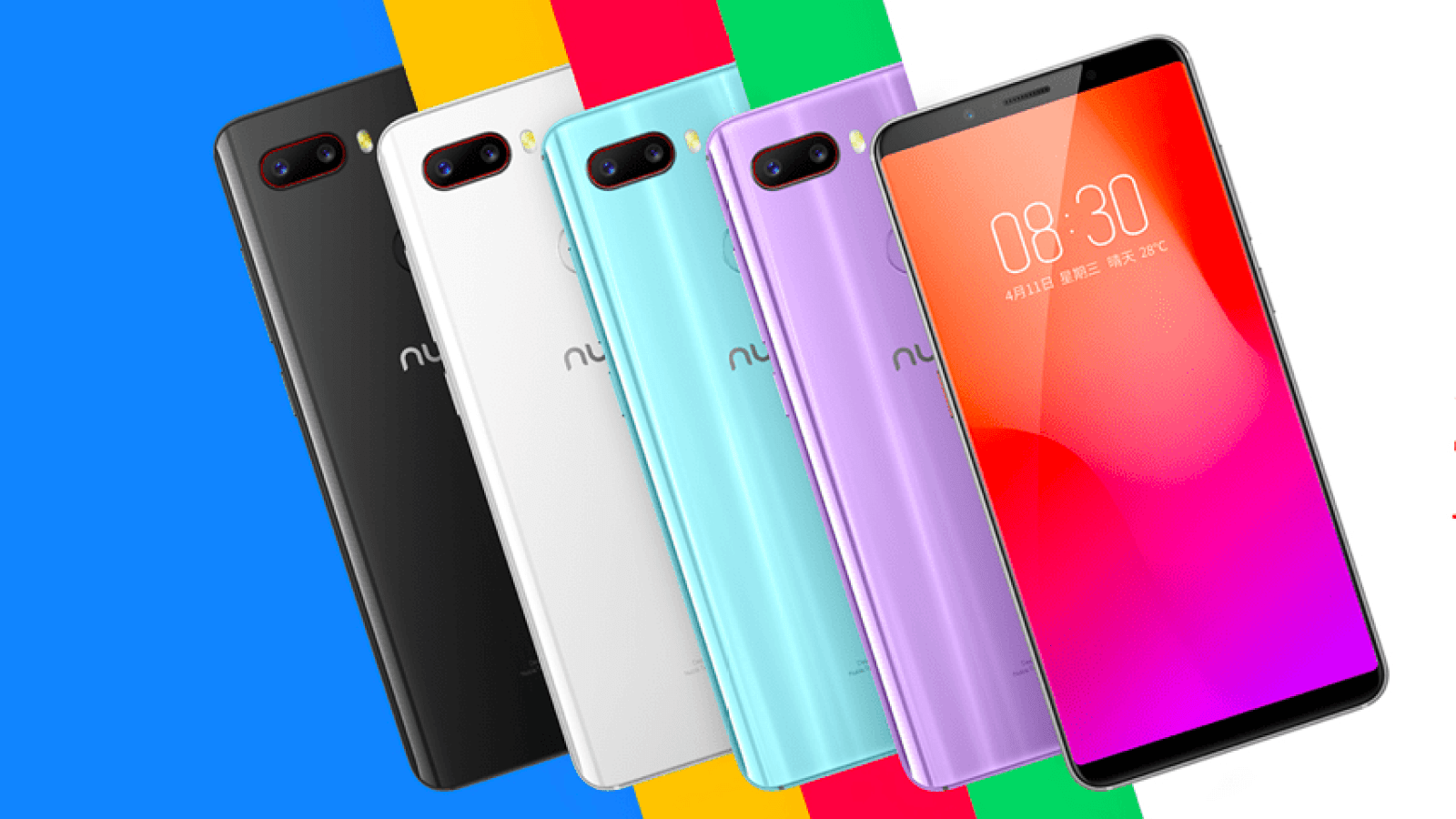 Nubia Z18 Mini officialisé : un milieu de gamme haut en couleur — Frandroid