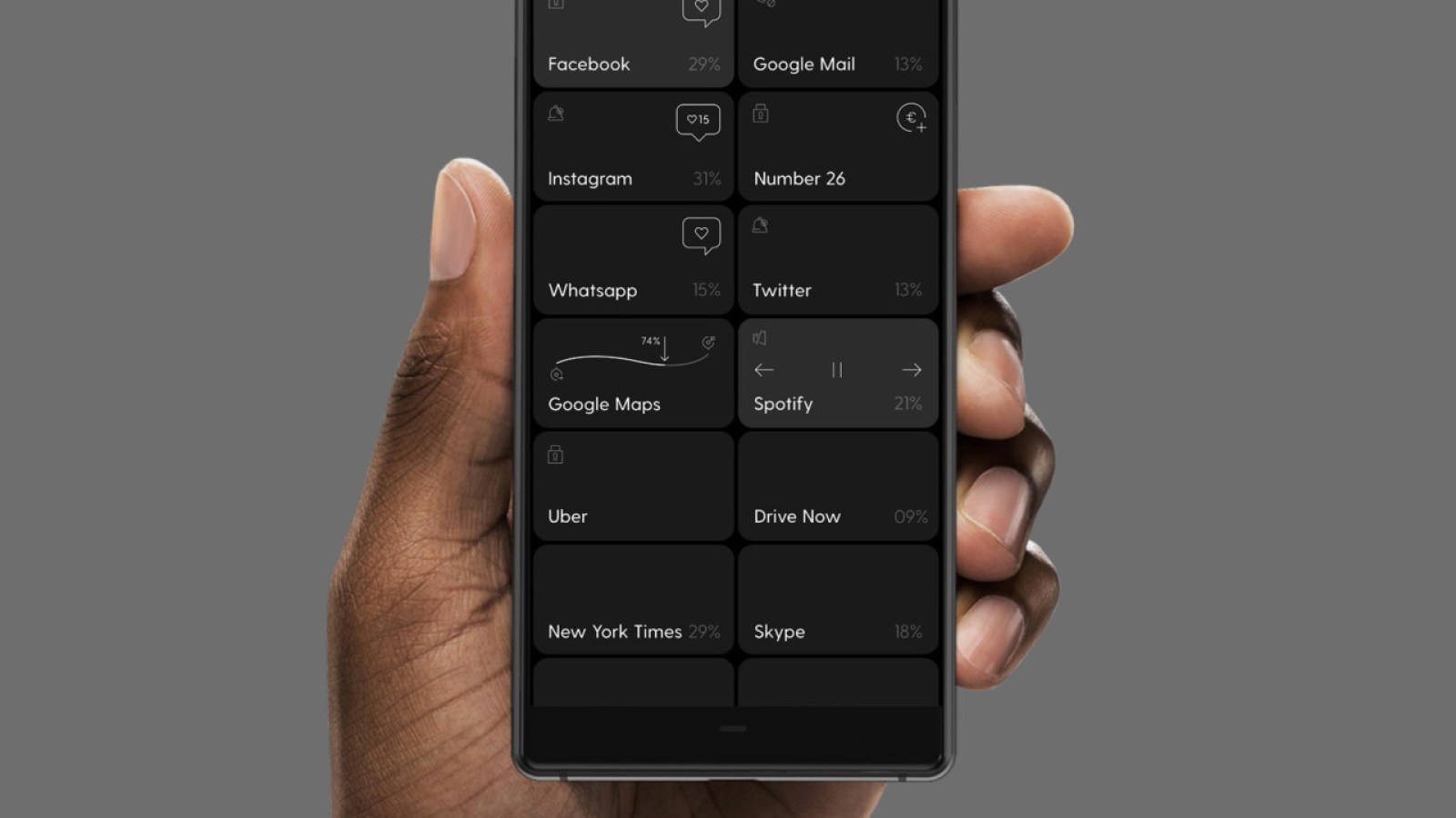 Blloc Phone, le smartphone minimaliste monochrome pour ceux qui n'ont ...