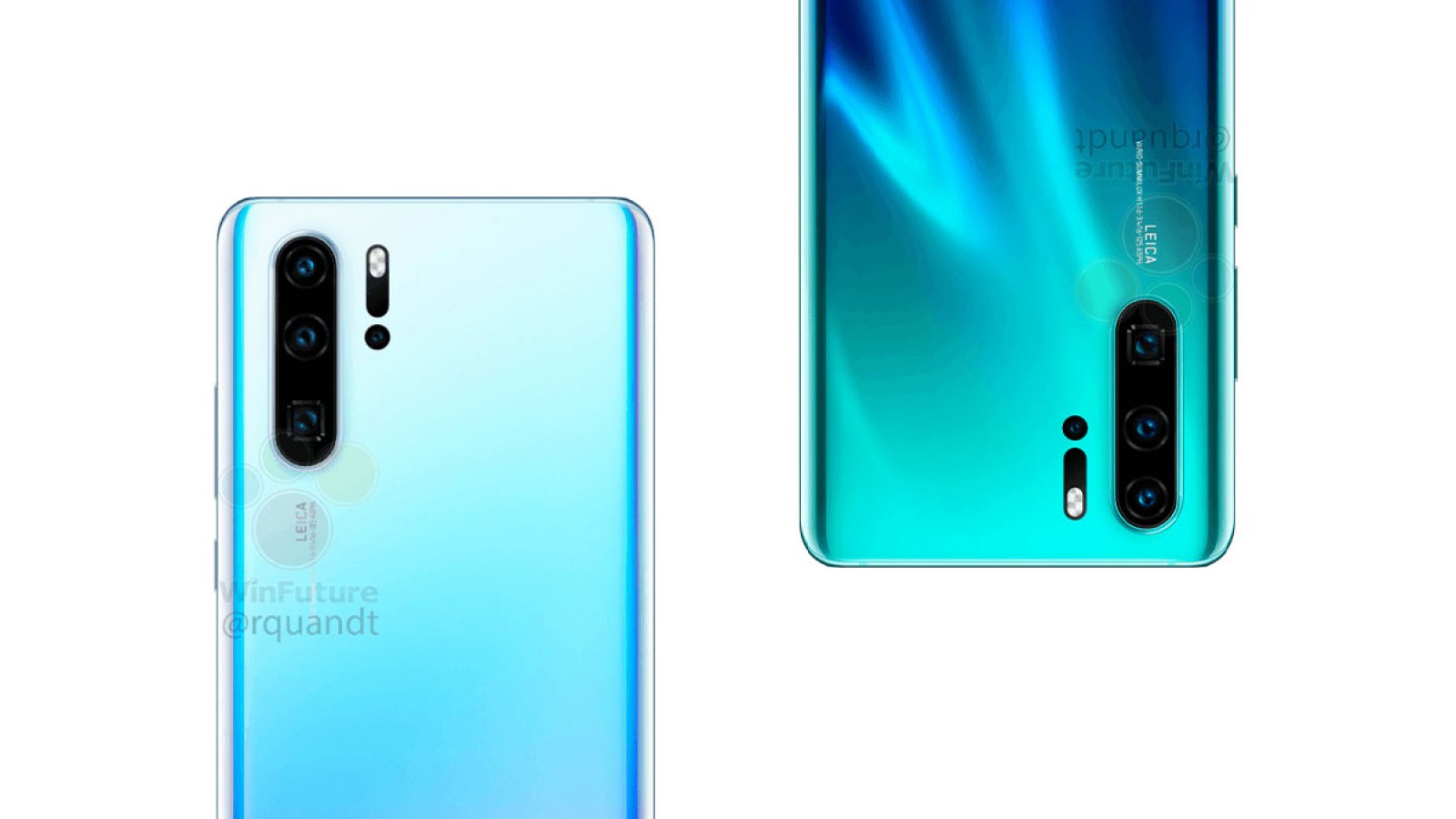 Huawei P30 Pro et P30 : leurs fiches techniques presque complètes sont ...