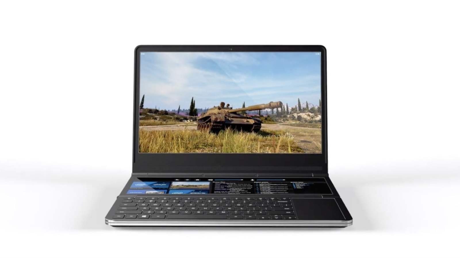 Ce PC Intel a poussé à l'extrême la Touch Bar d'Apple avec deux écrans ...