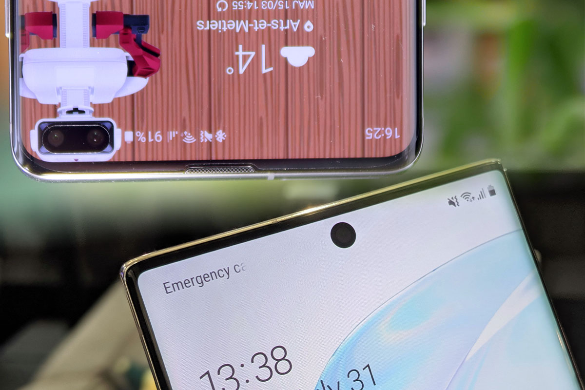 Samsung Galaxy Note 10 VS Galaxy S10+ : toutes les différences à noter