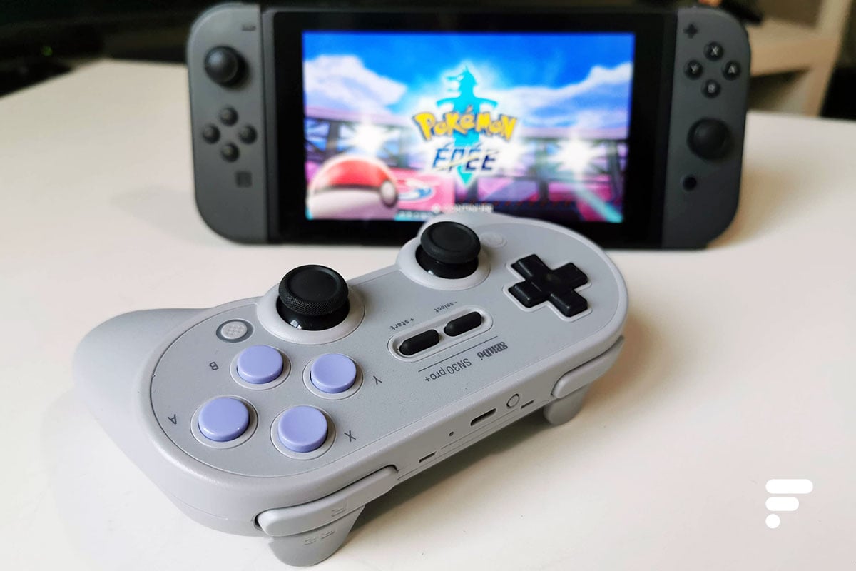 Test de la 8bitdo SN30 pro+ : plus besoin de manette Switch Pro