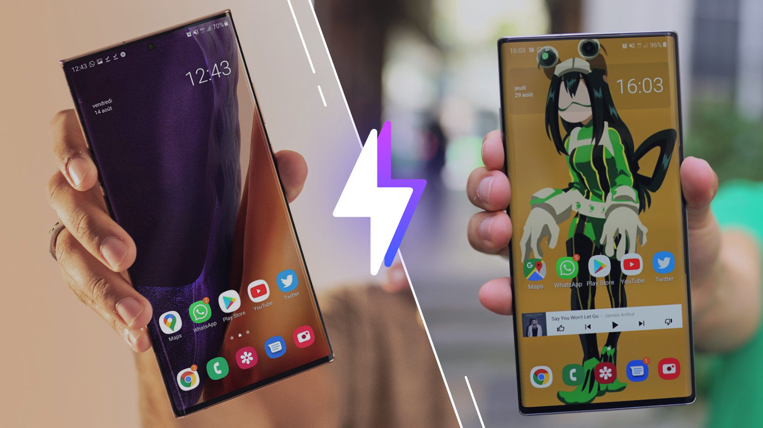 Samsung Galaxy Note 20 Ultra vs Galaxy Note 10+ : lequel est le ...