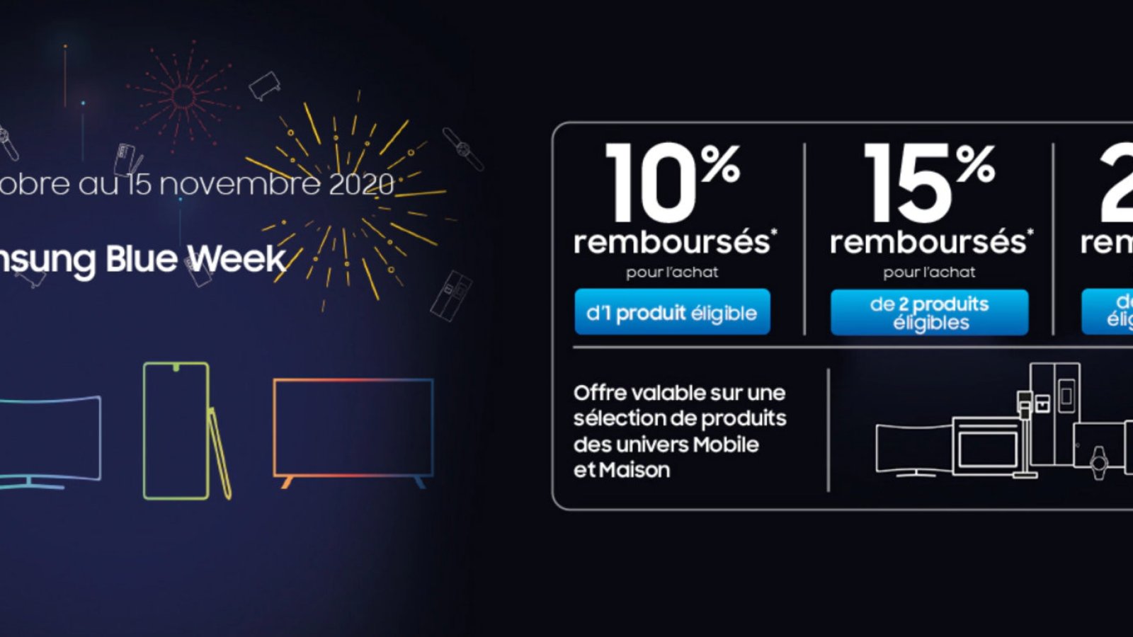 Samsung Blue Week : jusqu'à 20 % de remise sur les meilleurs produits ...