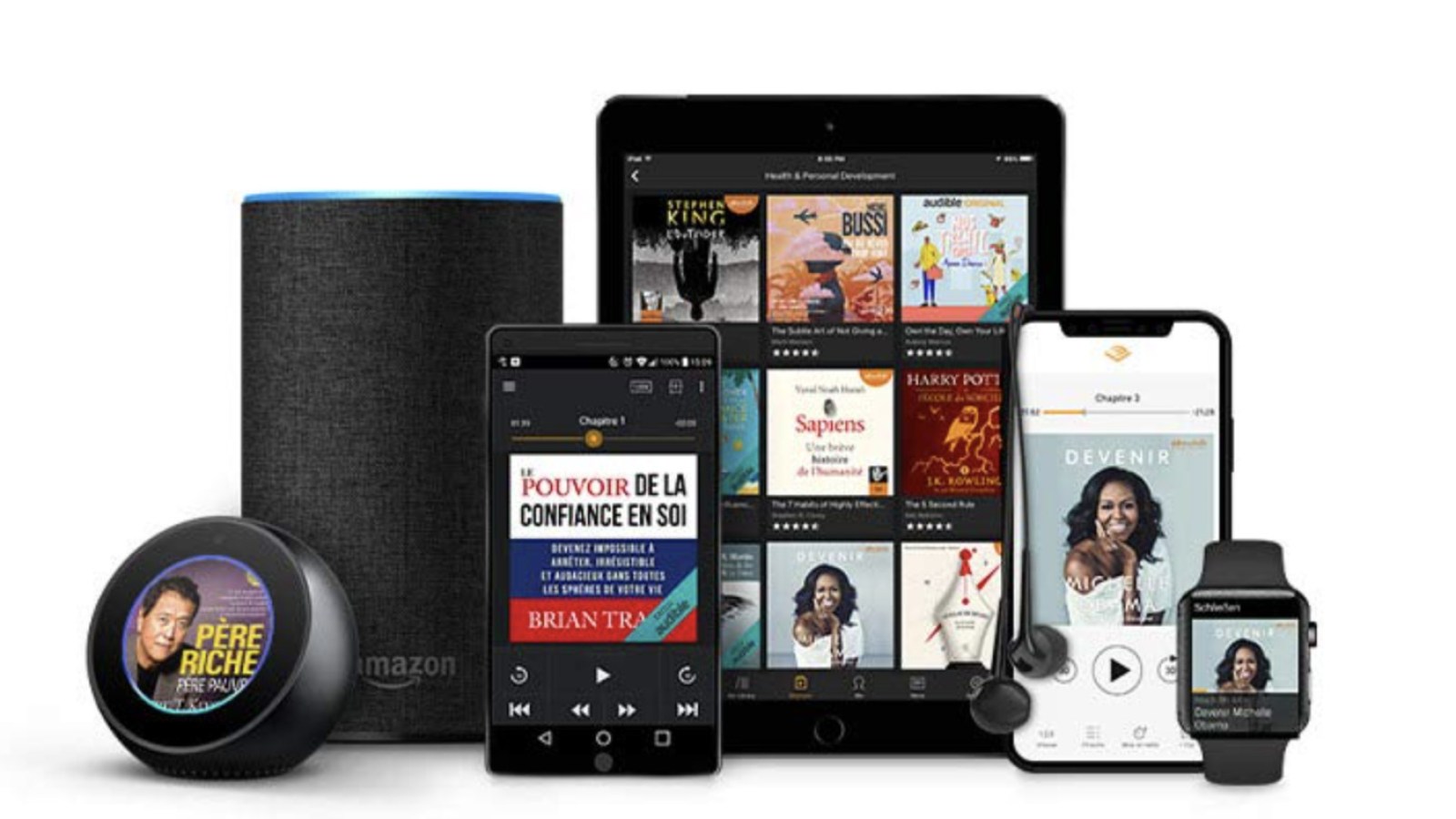 Audible, le service de livres audio d'Amazon, et Alexa se mettent à la ...