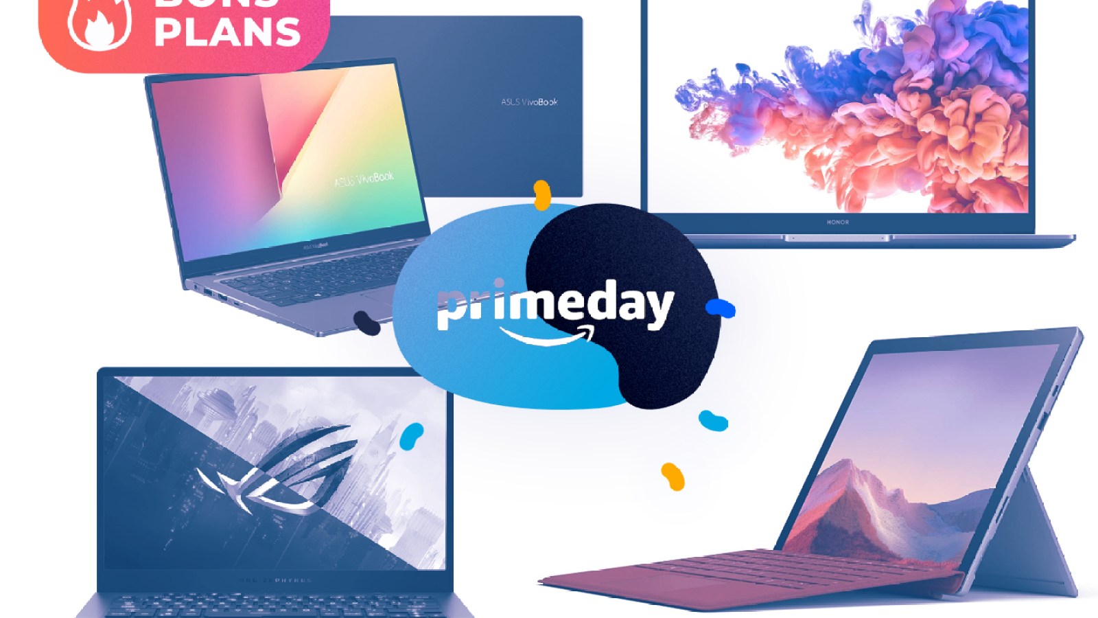 PC portables / hybrides : voici les 4 meilleures offres du Prime Day d ...