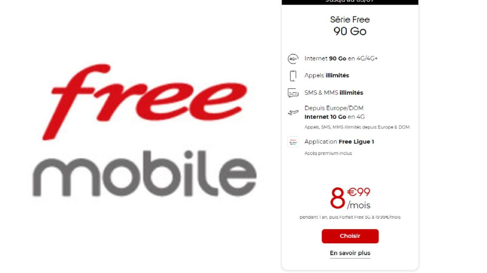 Free profite des soldes pour casser le prix de son forfait mobile 90 Go