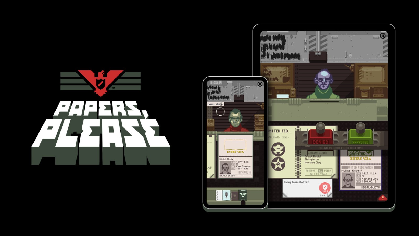 Le jeu Papers, Please sera bientôt disponible sur iPhone et Android ...