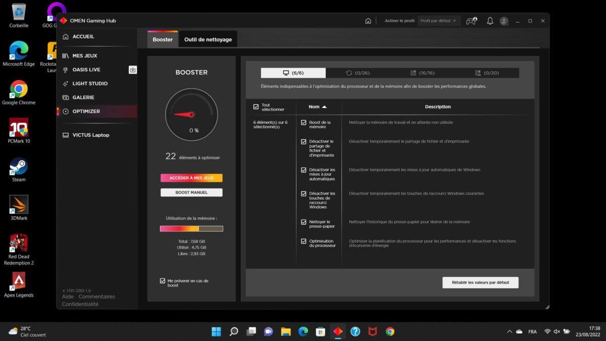 2023 - HP Victus 15-fa0038nf review: our full review - Laptops