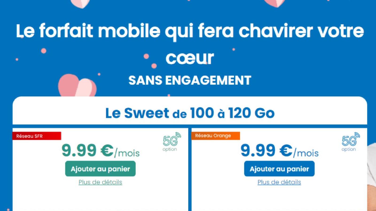 Ce forfait mobile 100 Go à 9,99 €/mois est l'un des meilleurs, d'autant ...