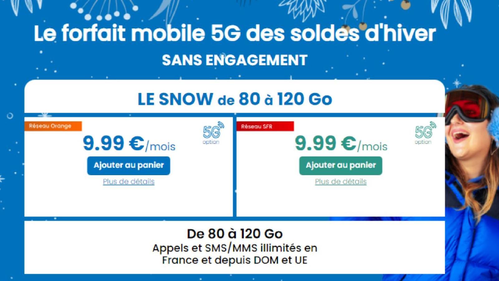 Voici le meilleur forfait 4G du moment : de 80 à 120 Go à partir de 9 ...