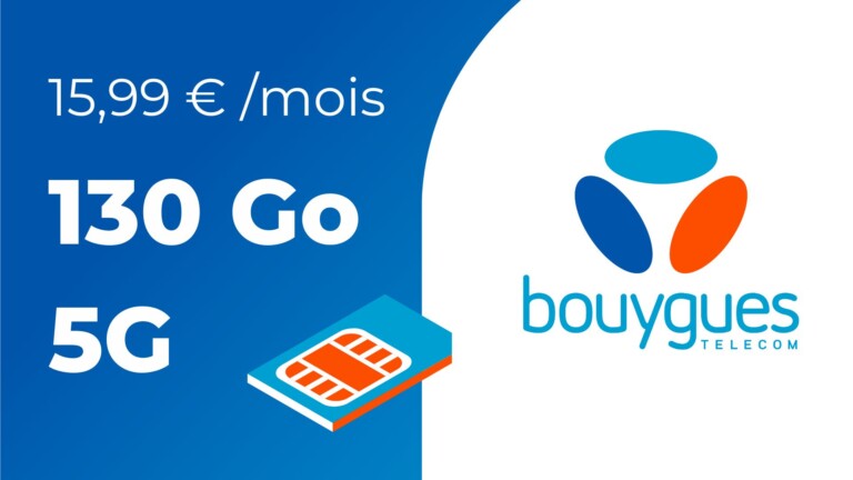 Bouygues Telecom fait sa rentrée avec un forfait mobile 5G en série spéciale