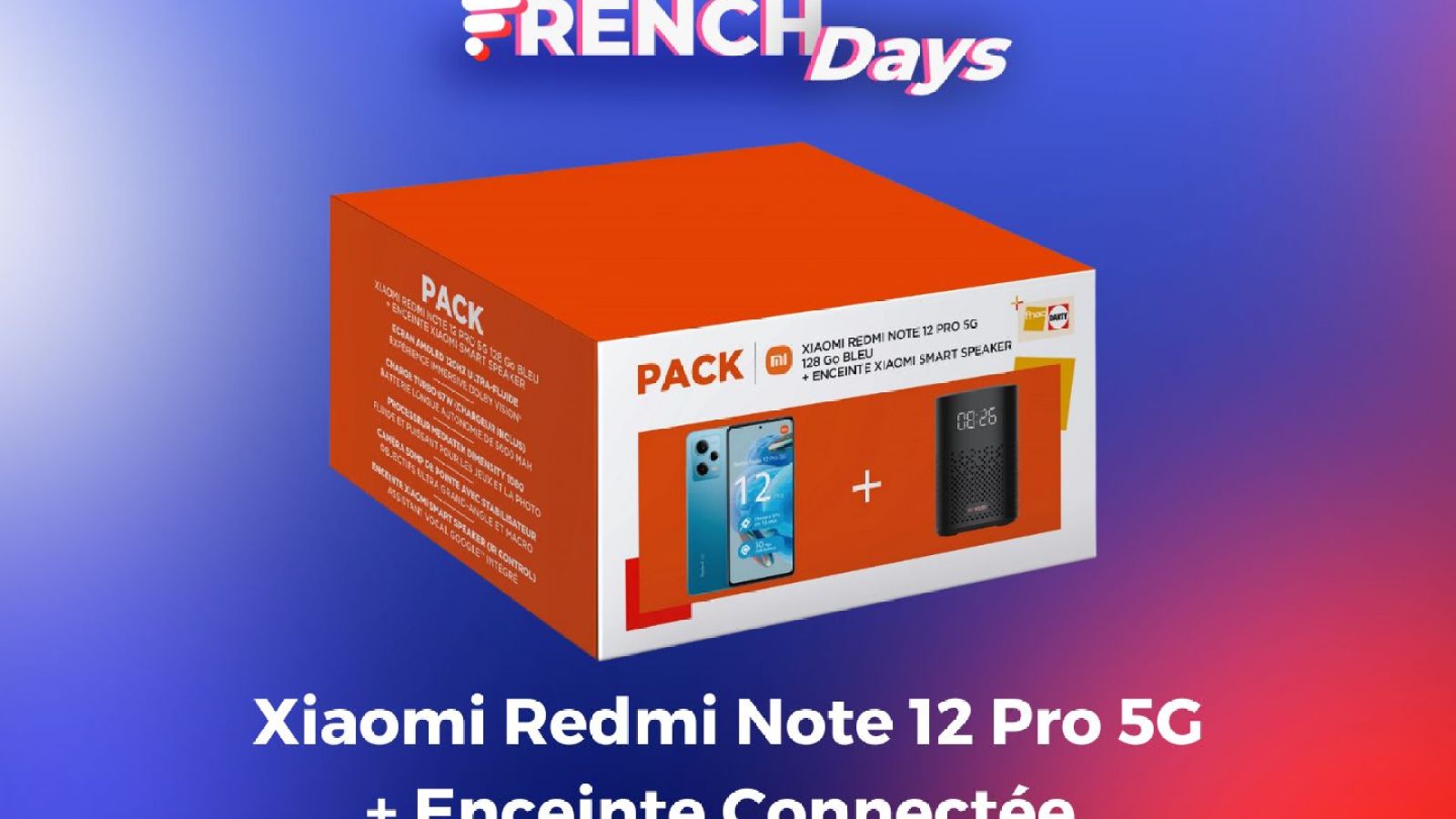 Le Xiaomi Redmi Note 12 Pro 5G se brade dans un pack pour les French ...