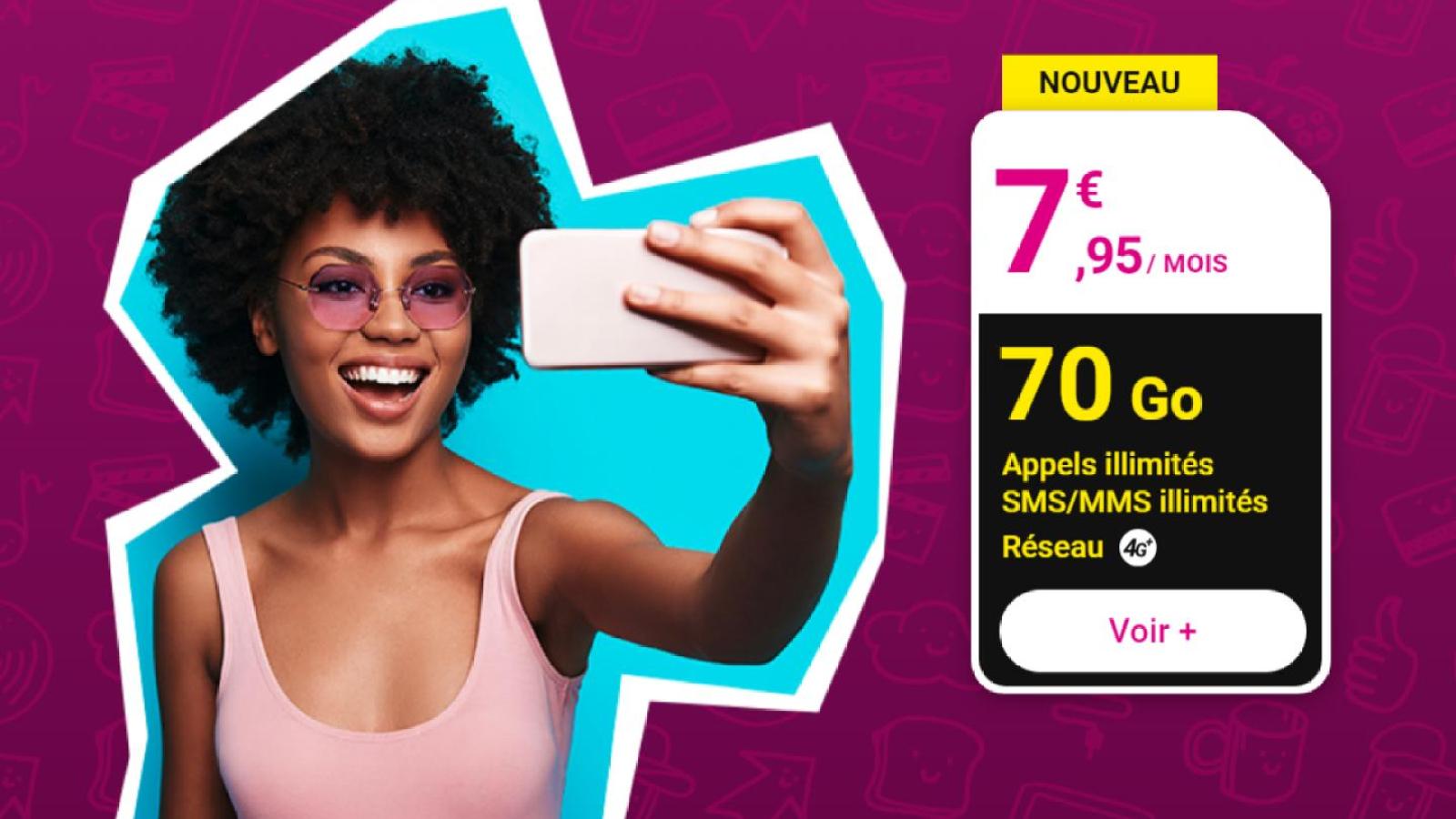 Ce forfait mobile uniquement 4G est le nouveau champion du rapport Go ...