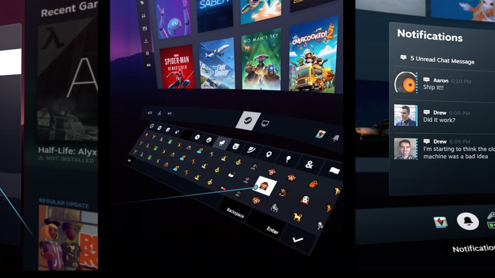 Le meilleur de Steam arrive peu à peu en VR : voici enfin la bêta de ...