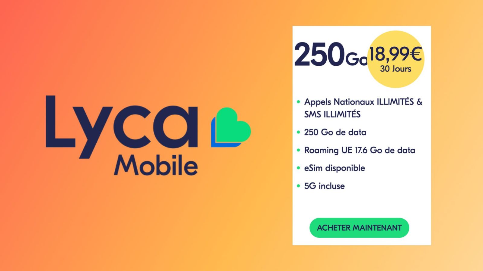 Cet opérateur propose le meilleur forfait 250 Go en 5G du moment via ...