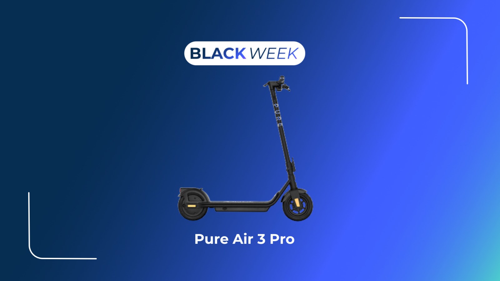Pure Air3 Pro : cette trottinette résistante et endurante est à -20 % ...