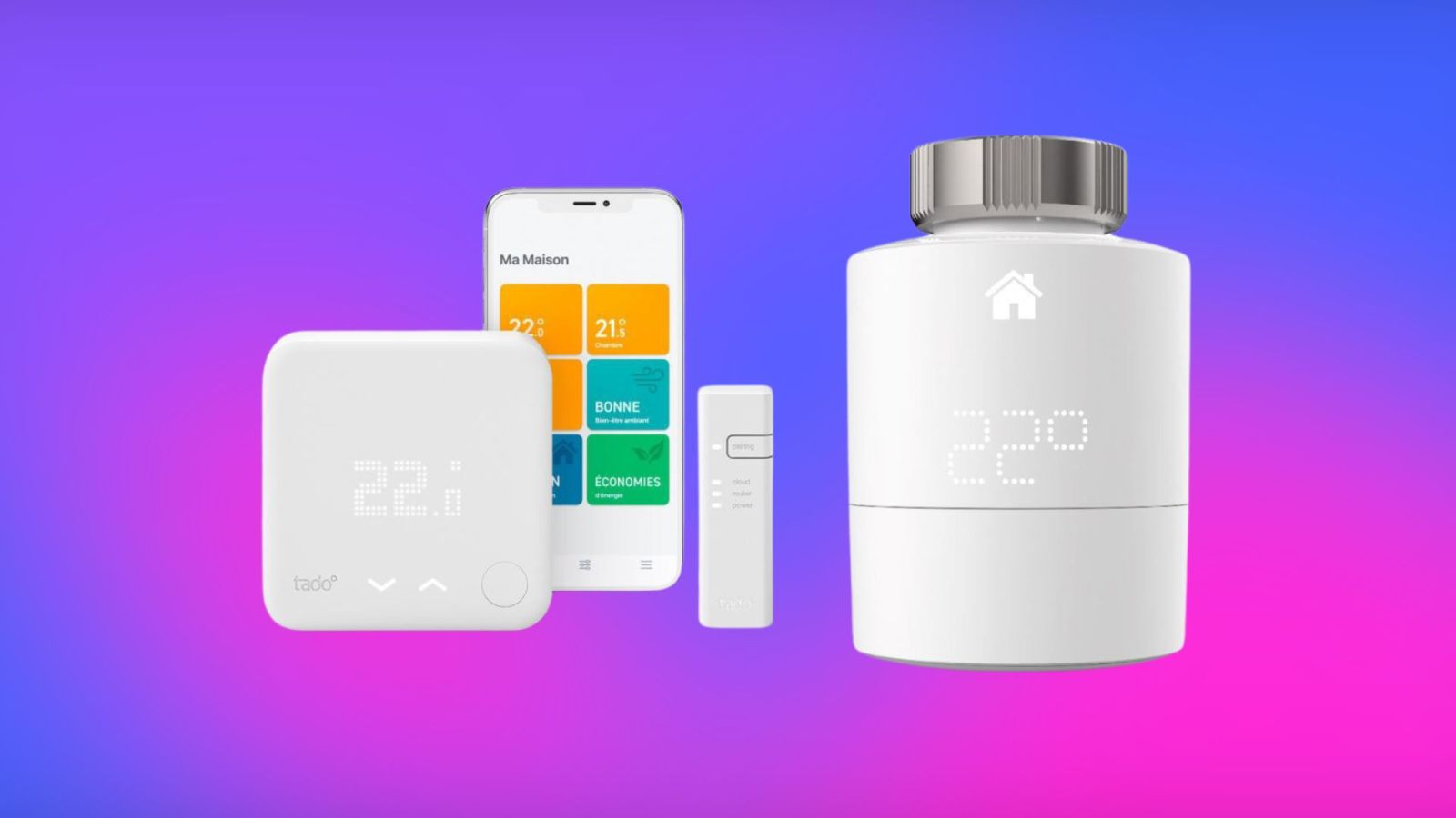 Tado° V3+ : ce kit de démarrage complet avec thermostat connecté est ...