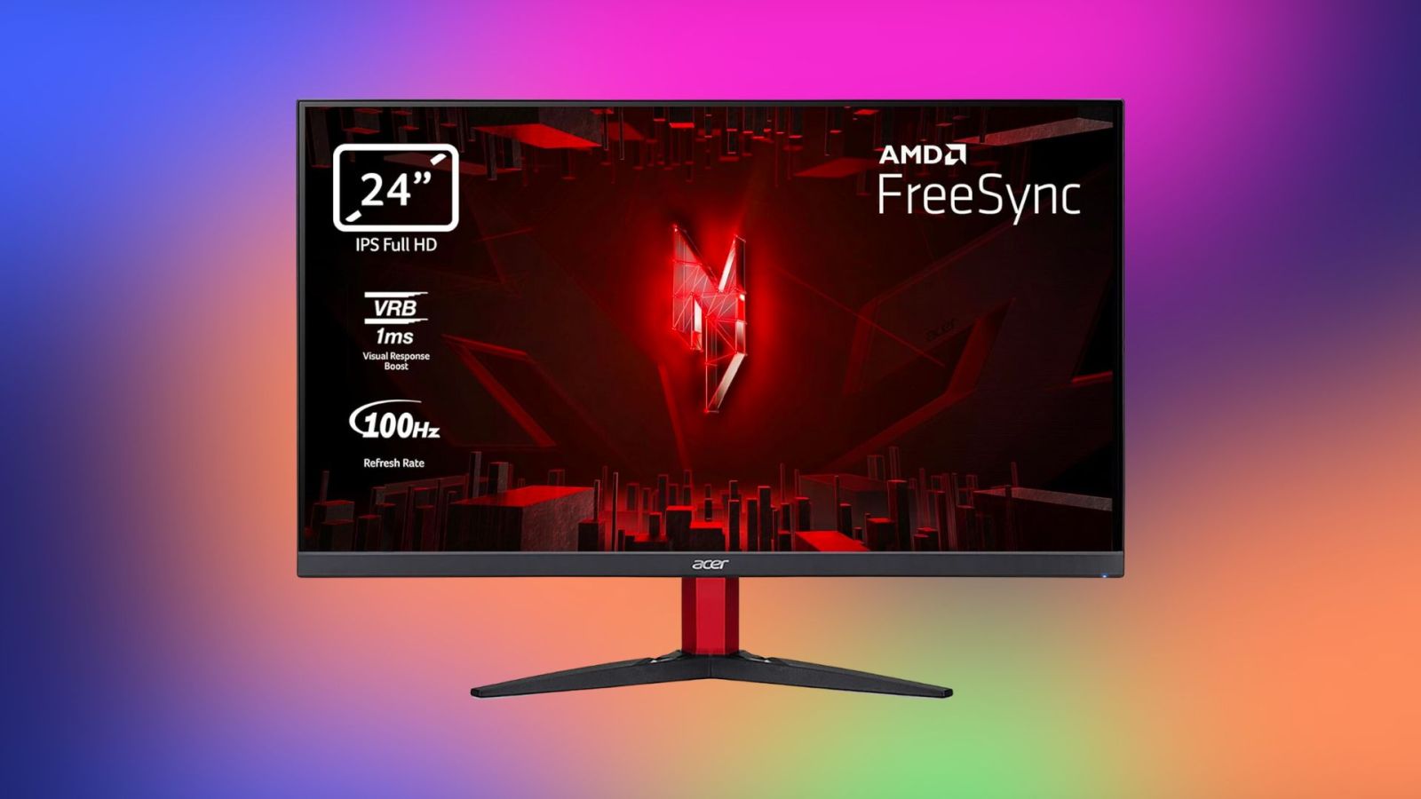 Cet écran PC gamer (24", 100 Hz, FreeSync) ne coûte pas plus de 100 ...