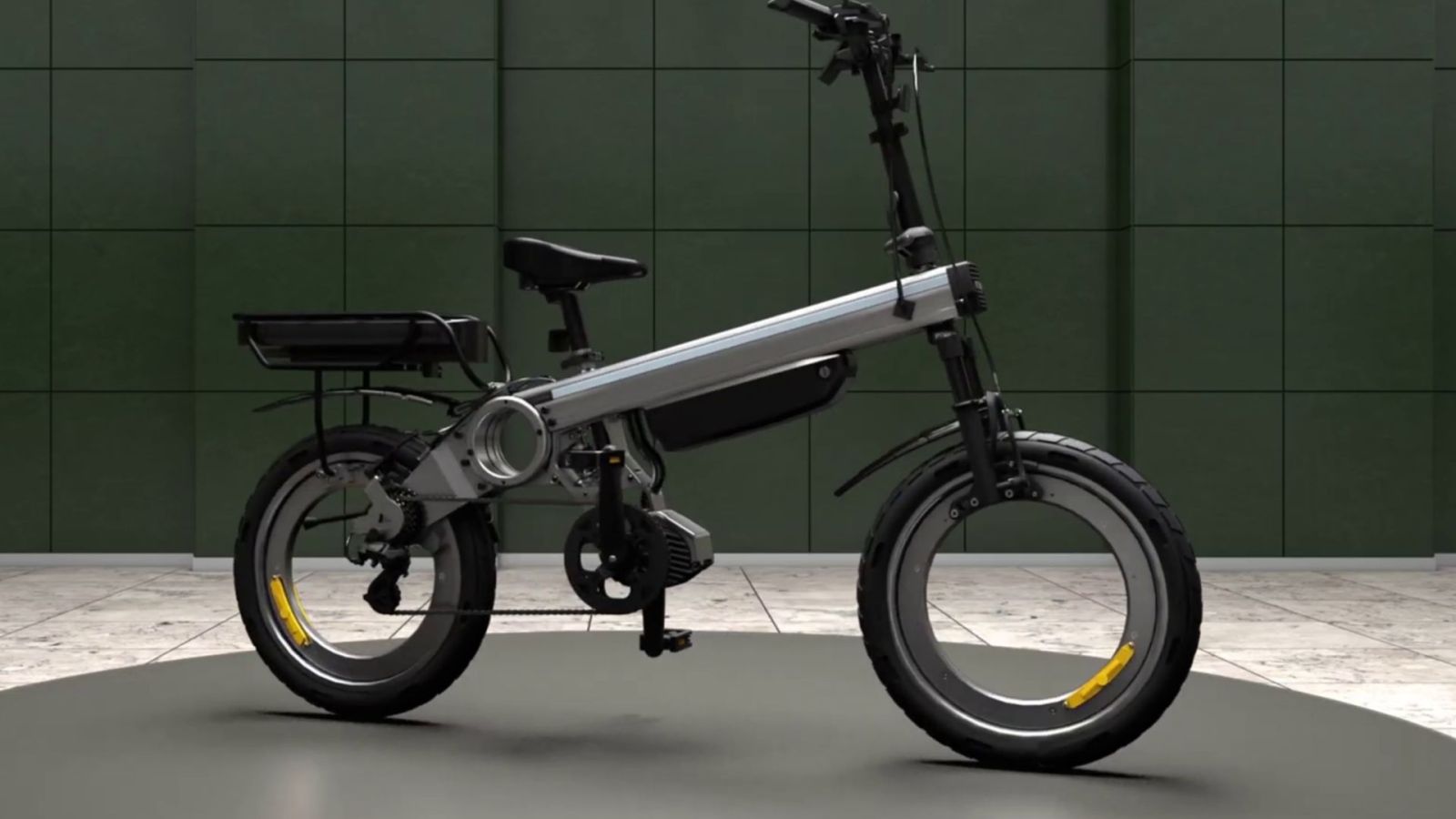 Ce vélo électrique futuriste a des roues uniques… et un moteur qui se ...