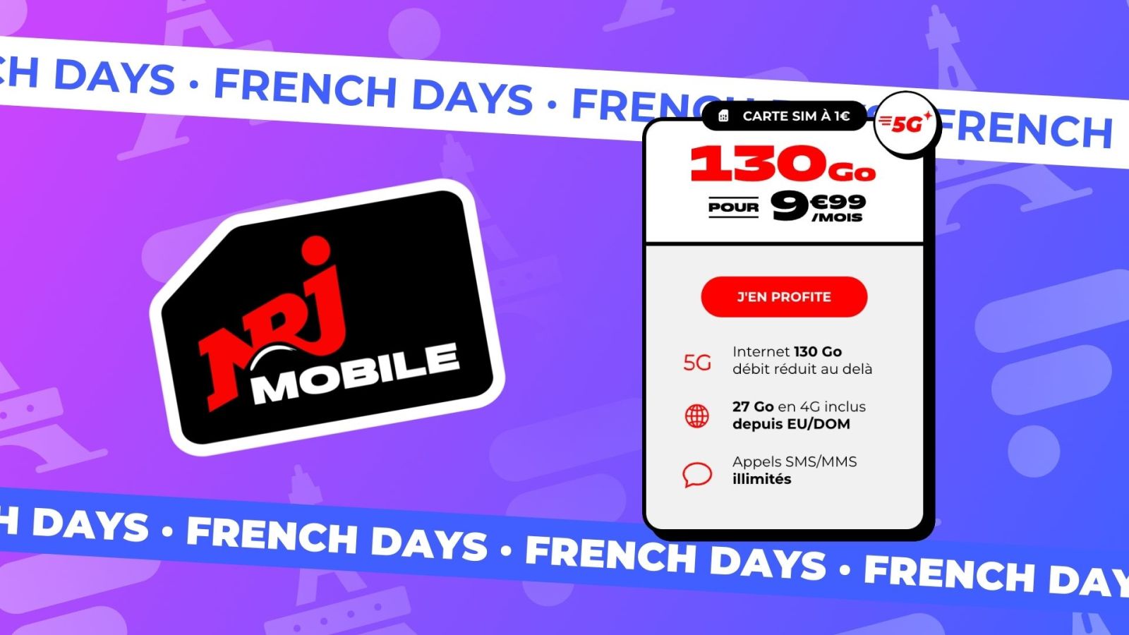 Le meilleur forfait 5G des French Days est ici : 130 Go à moins de 10 ...