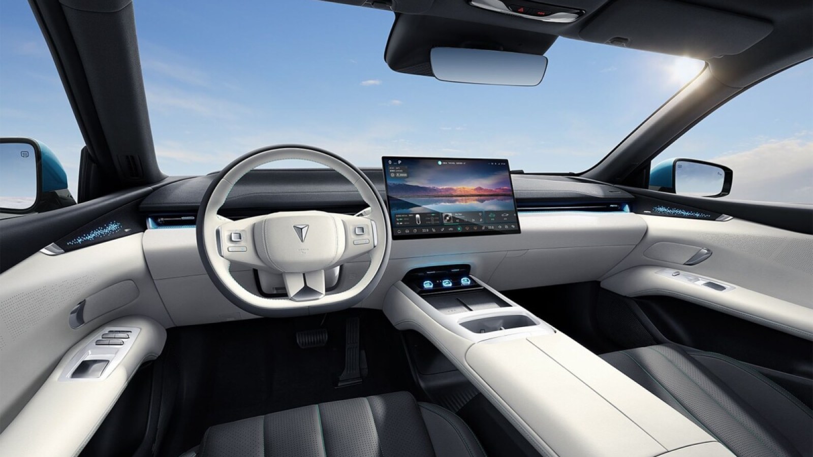 Voici à quoi ressemble l’intérieur de la nouvelle voiture électrique de ...