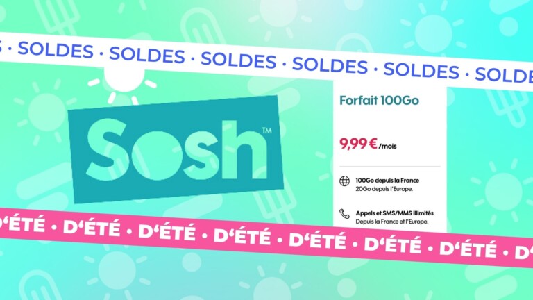 Sosh lance un forfait mobile inédit : 80 Go pour 14,99 €, sans engagement ni limite de temps