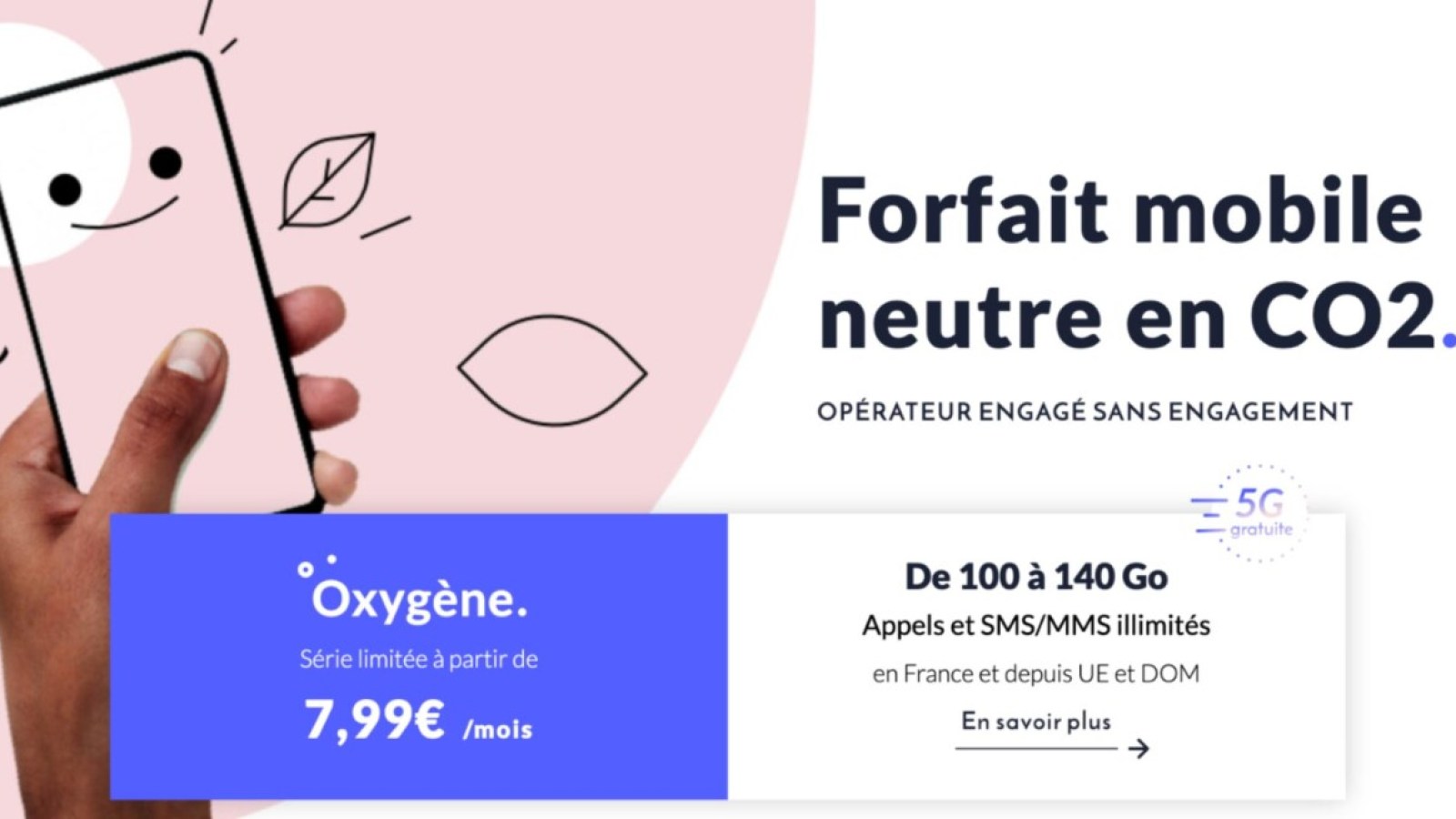 Avec ce forfait mobile 5G, les 100 Go sont à moins de 8 €/mois — Frandroid