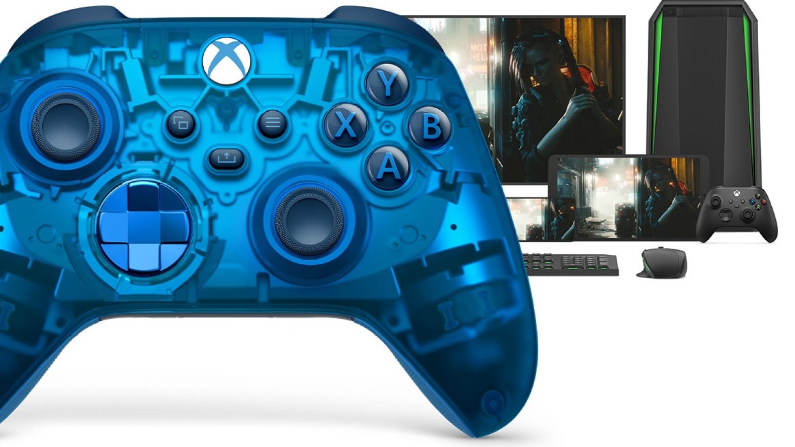 Une nouvelle manette Xbox translucide avec un twist écolo — Frandroid