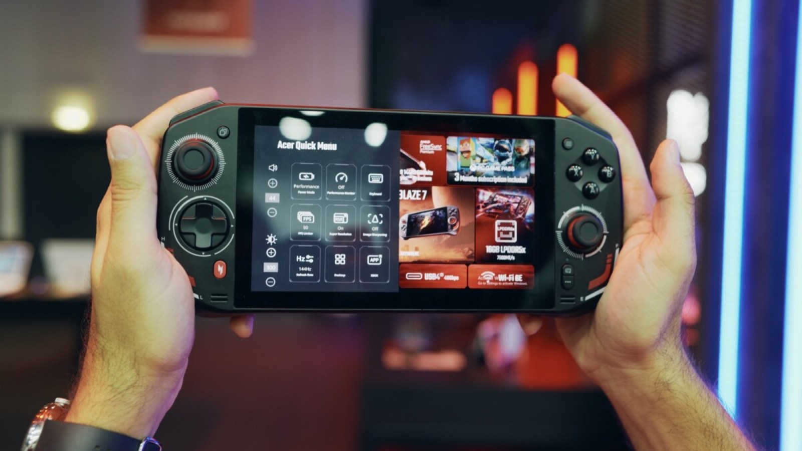 On a pris en main la console portable d'Acer — Frandroid