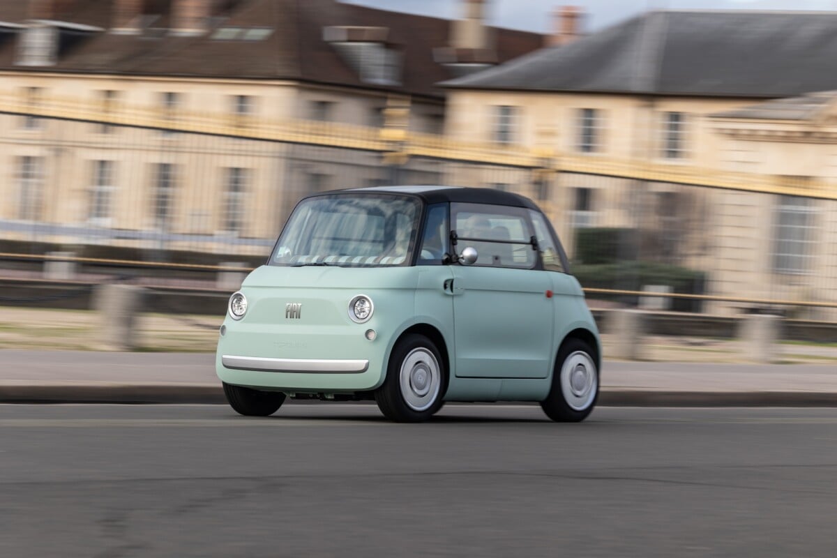 L’adorable Fiat Topolino électrique sans permis est plus accessible que ...