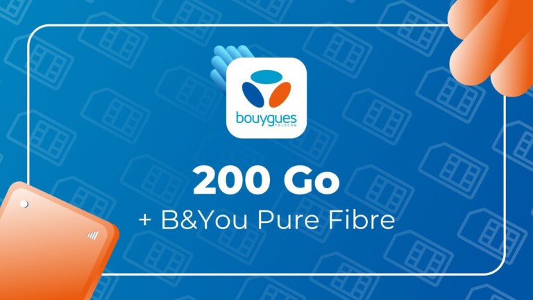 Cet été B&You combine forfait mobile et fibre ultra-rapide à prix doux