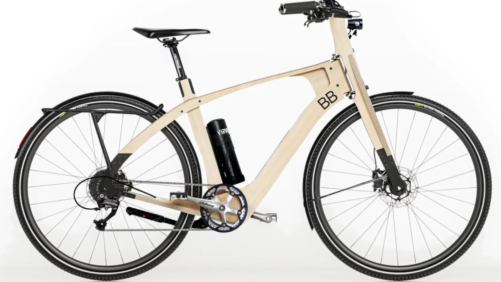 Bicyclette en bois : un vélo électrique plus écolo et local, mais tout ...