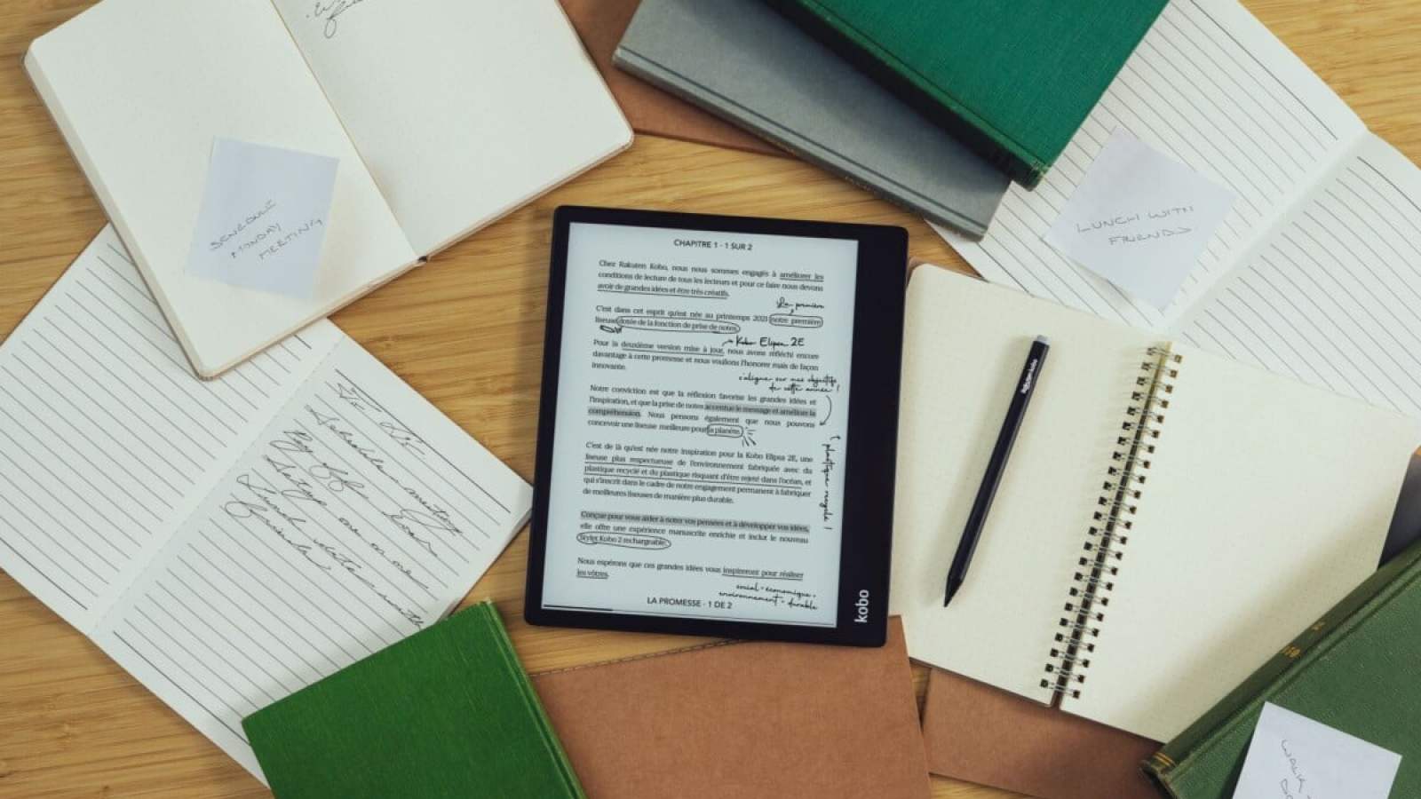 En promo, cette grande liseuse avec stylet devient bien plus ...