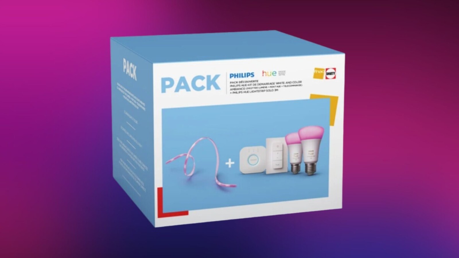 La Fnac et Darty bradent à -50 % ce pack Philips Hue ultra-complet ...