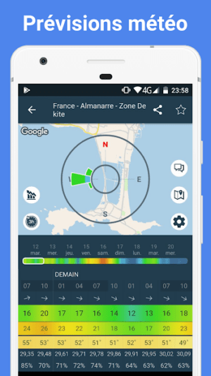 Télécharger Windy.app – prévision du vent gratuitement sur Android ...