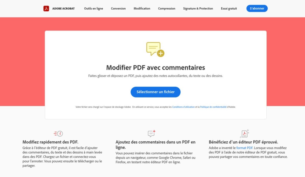 Télécharger Adobe Acrobat Online – Modifier un PDF avec des ...