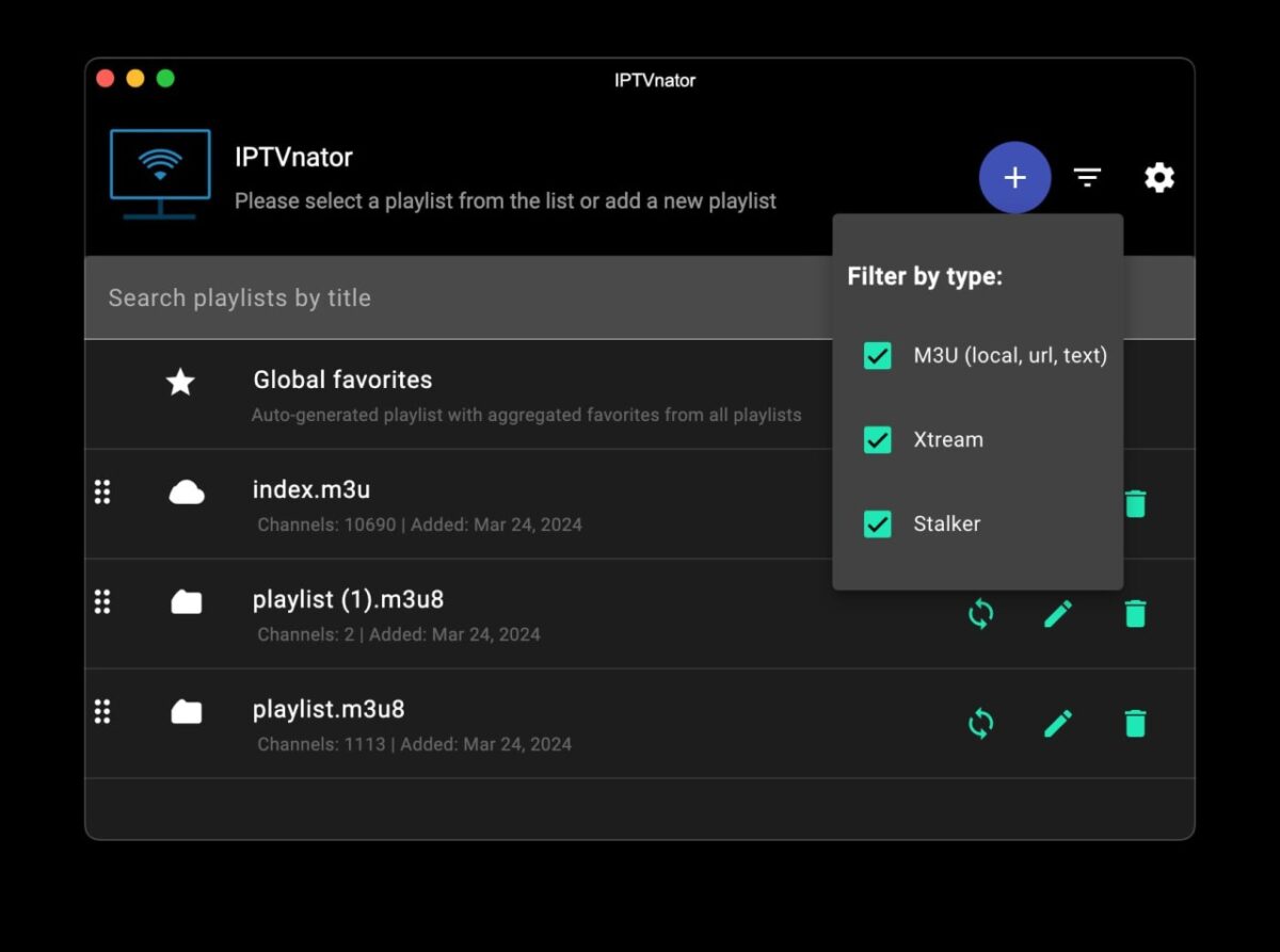 Télécharger IPTVnator - IPTV Player Application sur Linux, macOS et ...