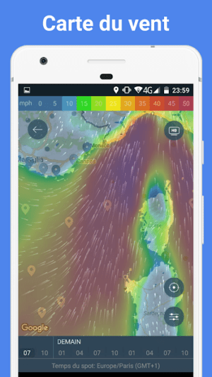 Télécharger Windy.app – prévision du vent gratuitement sur Android ...