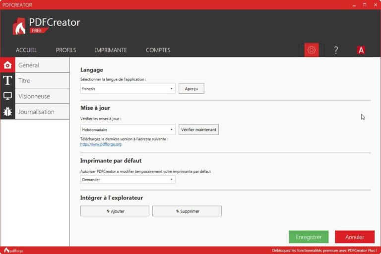 Télécharger PDFCreator gratuitement sur en ligne et Windows - Frandroid