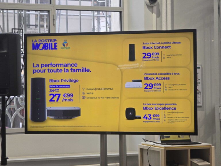 La Poste vend de nouvelles box internet : voici les prix et ce qu'elles proposent