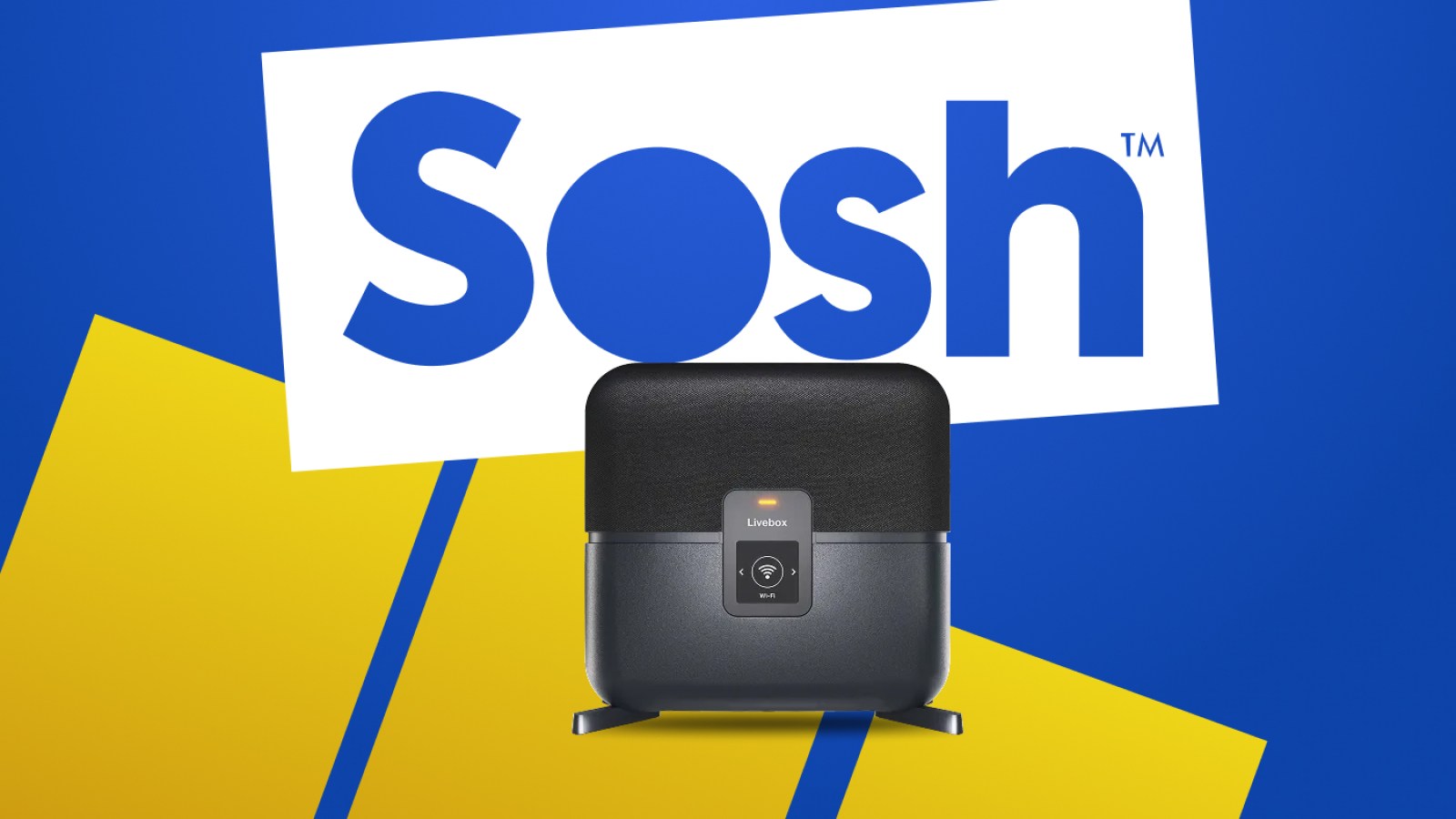 La box fibre de Sosh revient avec un avantage bienvenu à l'inscription ...