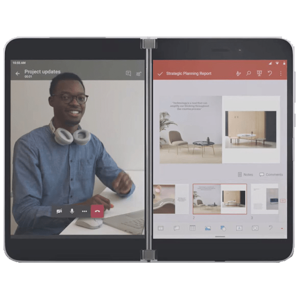 Microsoft Surface Andromeda : un brevet en dit plus sur le design ...