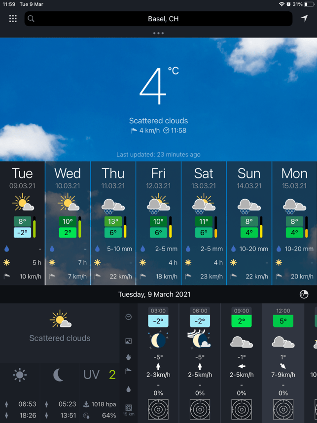 Télécharger meteoblue weather & maps gratuitement sur Android, Android ...
