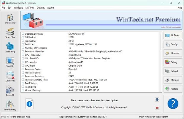 Télécharger WinTools.net gratuitement sur Windows - Frandroid