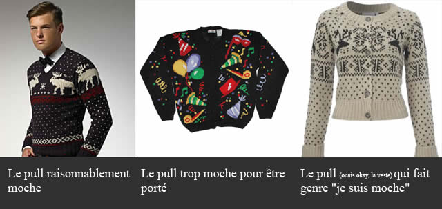 De la signification du pull moche