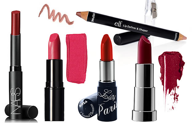 Les rouges à lèvres foncés