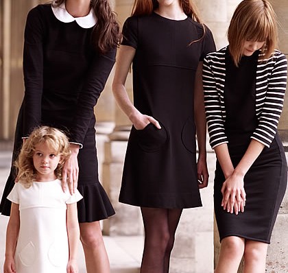 Petit Bateau et Didier Ludot réinventent la petite robe noire